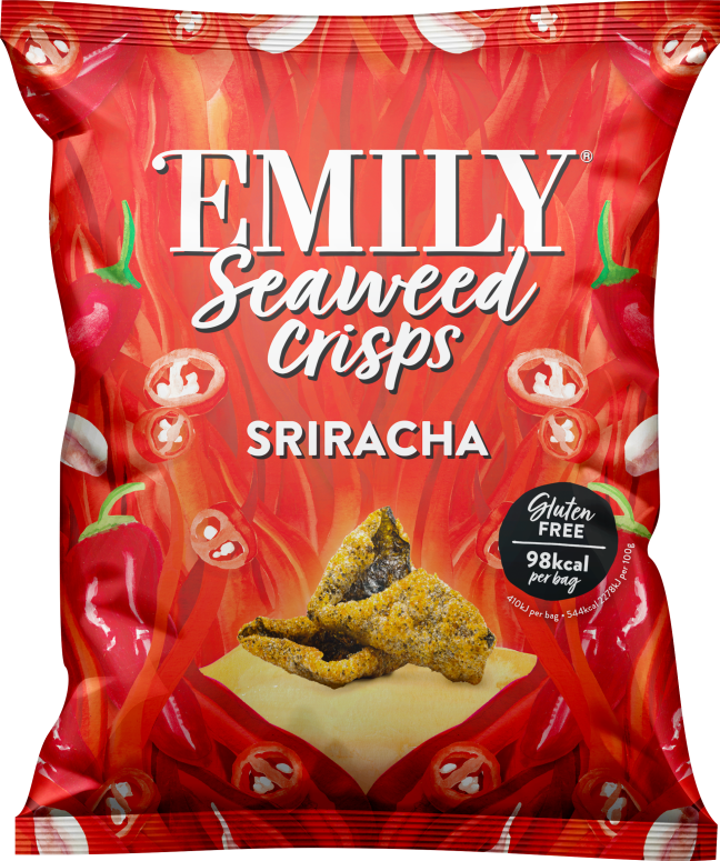 EMILY Sriracha Seaweed Crisps - Product - Guild of Fine Food
